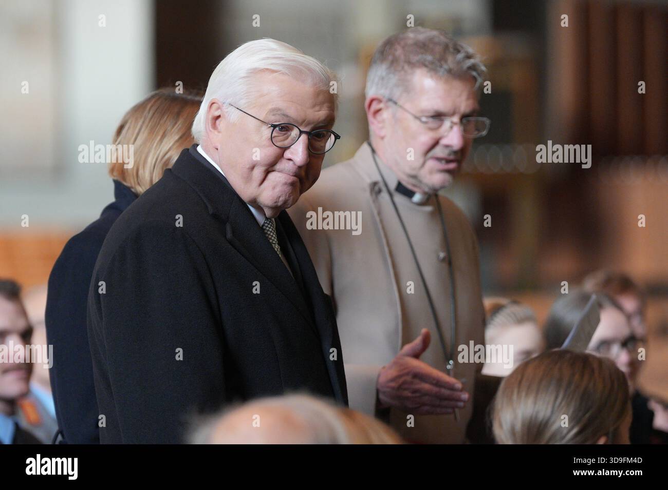 Germany's President Frank-Walter Steinmeier with his wife Elke ...
