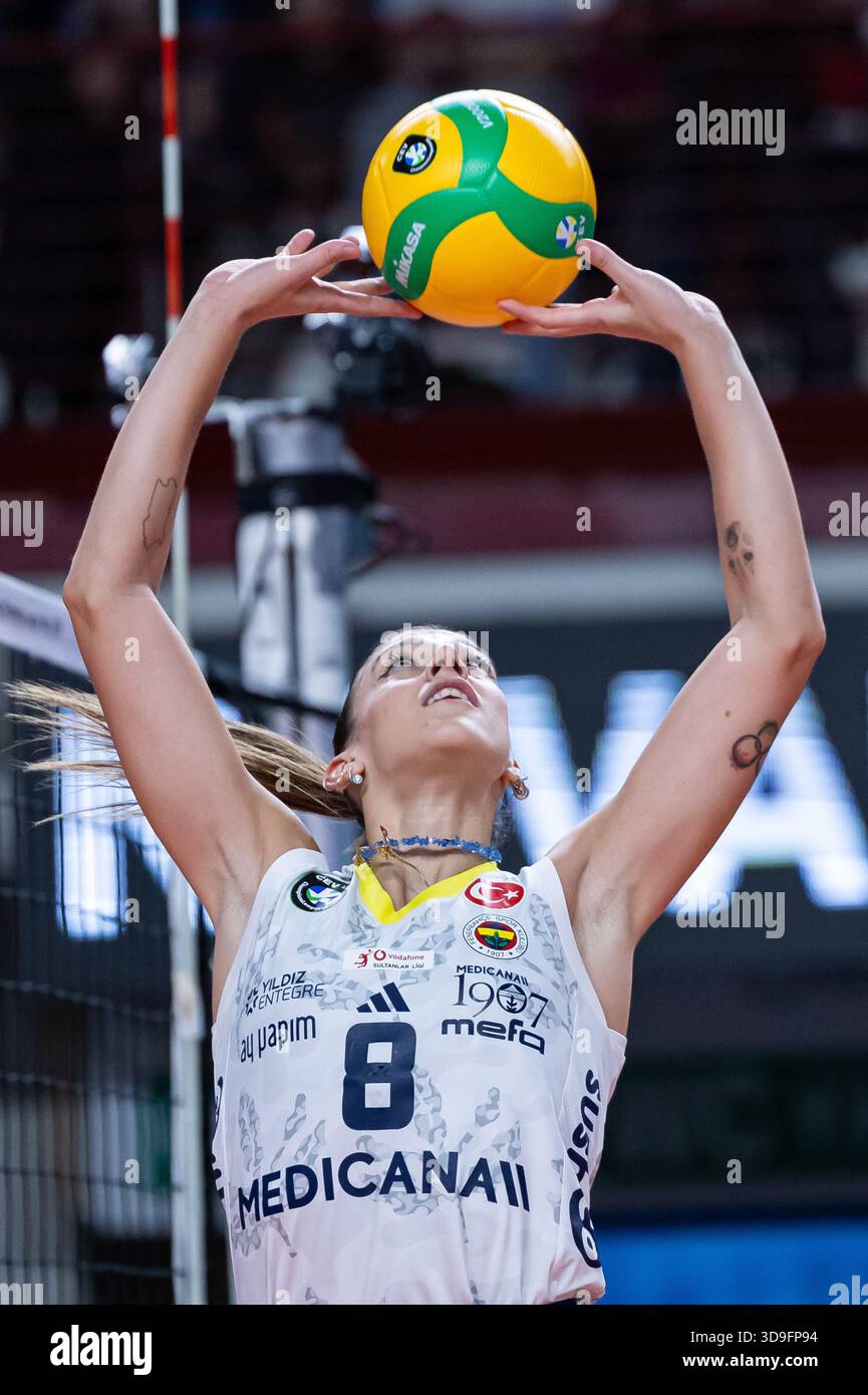 ORRO Alessia (Fenerbahce Istanbul) during CEV Champions League Women ...