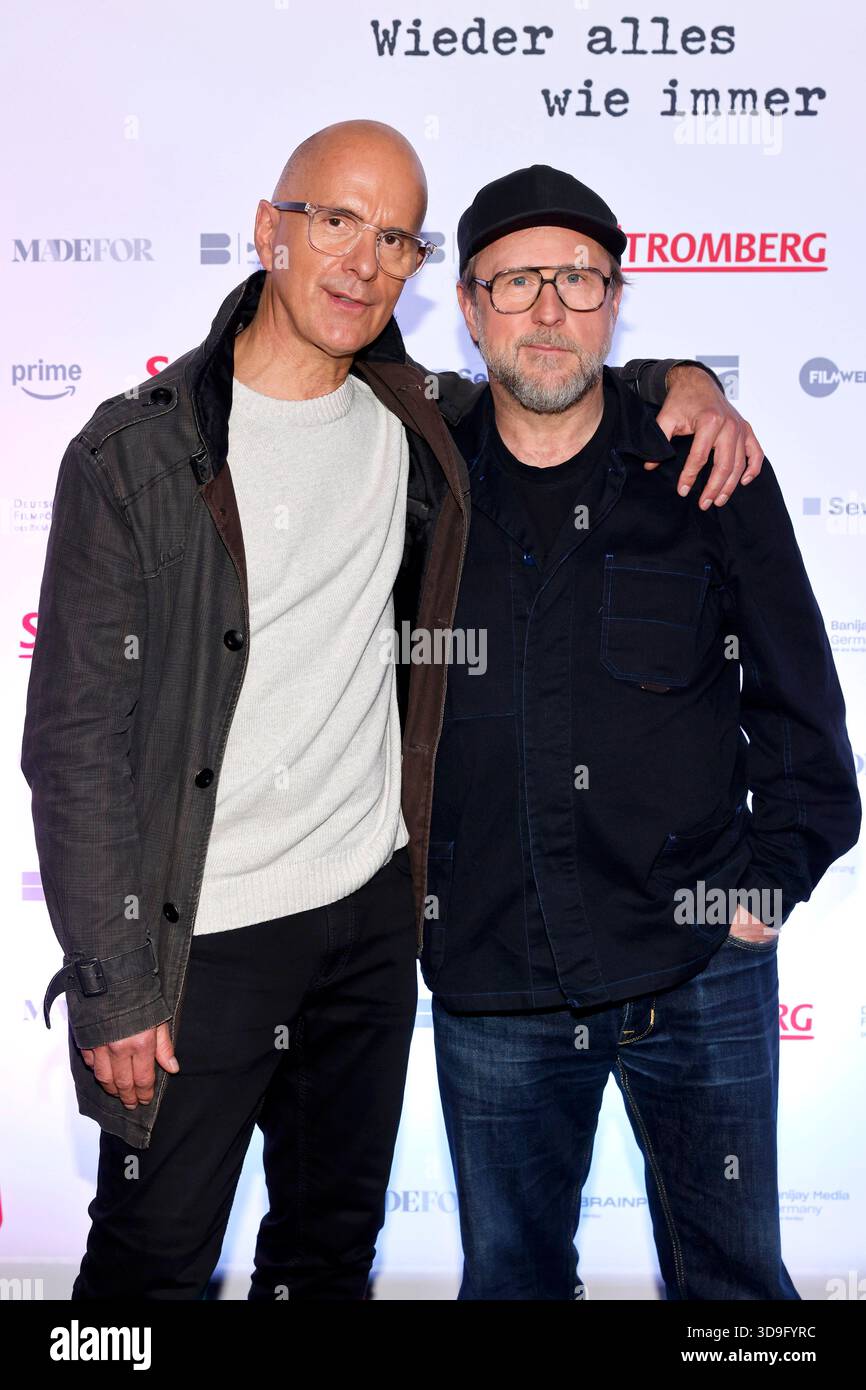 Die Schauspieler Christoph Maria Herbst Bernd Stromberg und Bjarne ...