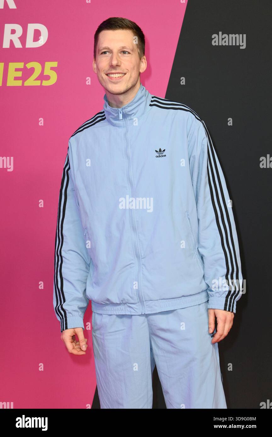 Björn von Morgenstern at the 26th awarding of the 1Live Krone 2025 at ...