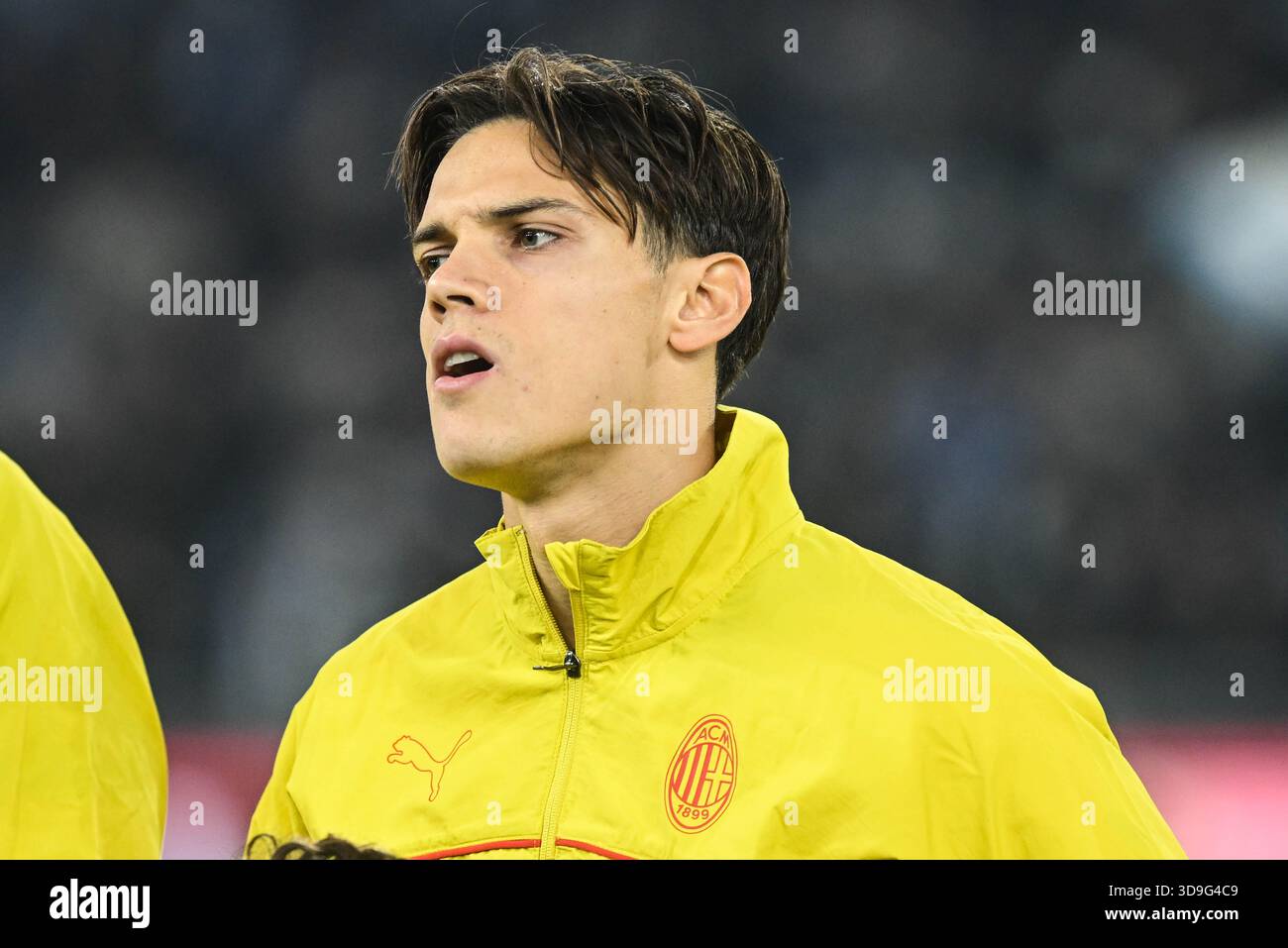 Samuele Ricci of AC Milan look on during the Coppa Italia Freccia Rossa ...