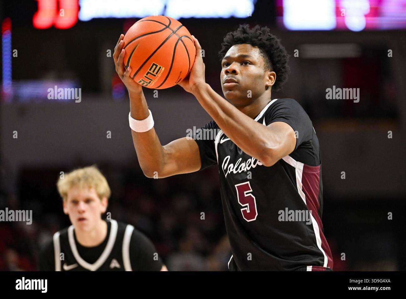 NORMAL, IL - DECEMBER 03: Eastern Kentucky Colonels Wing Jayden Harris ...