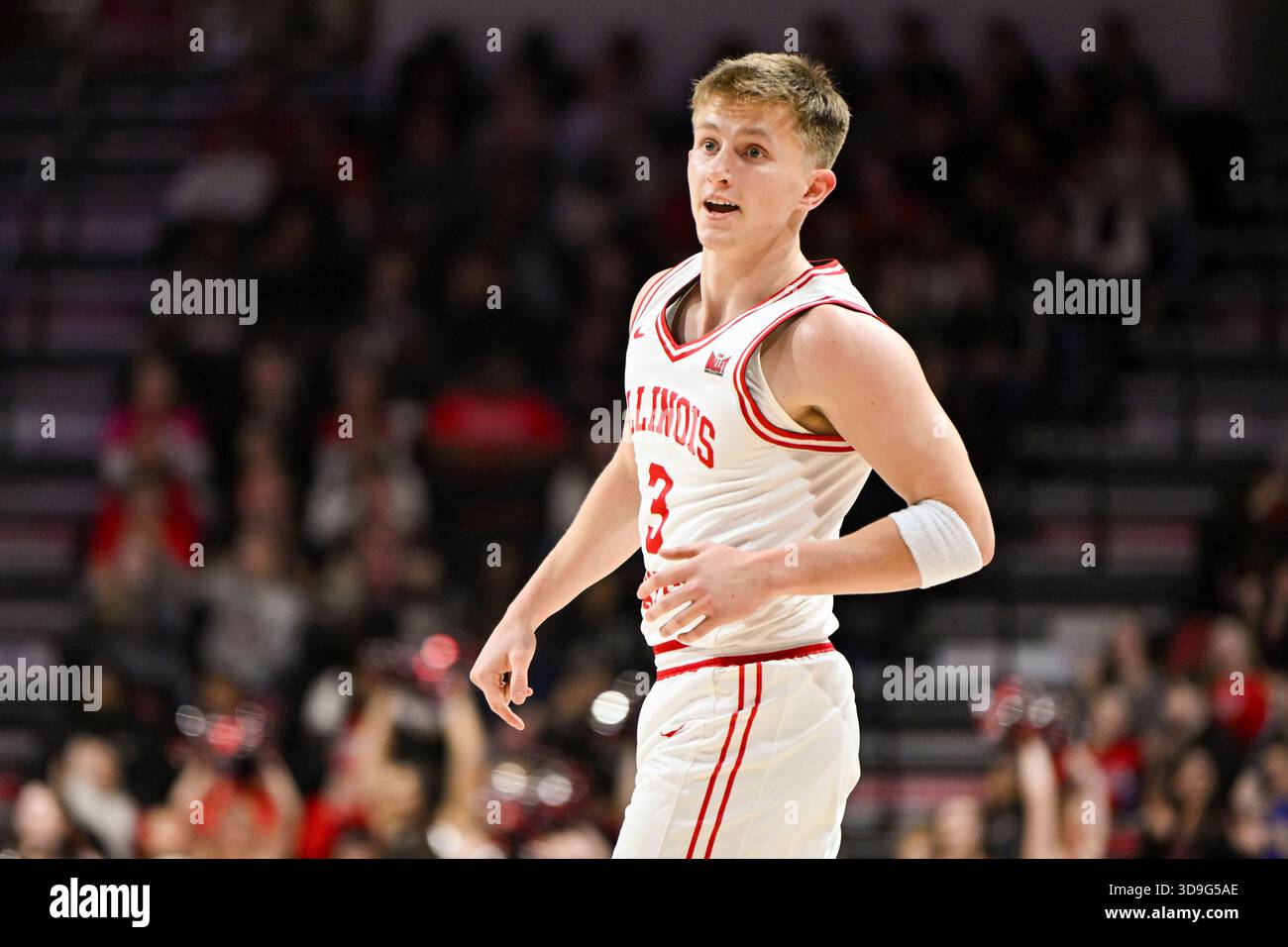 NORMAL, IL - DECEMBER 03: Illinois State Redbirds Guard Mason Klabo (3 ...