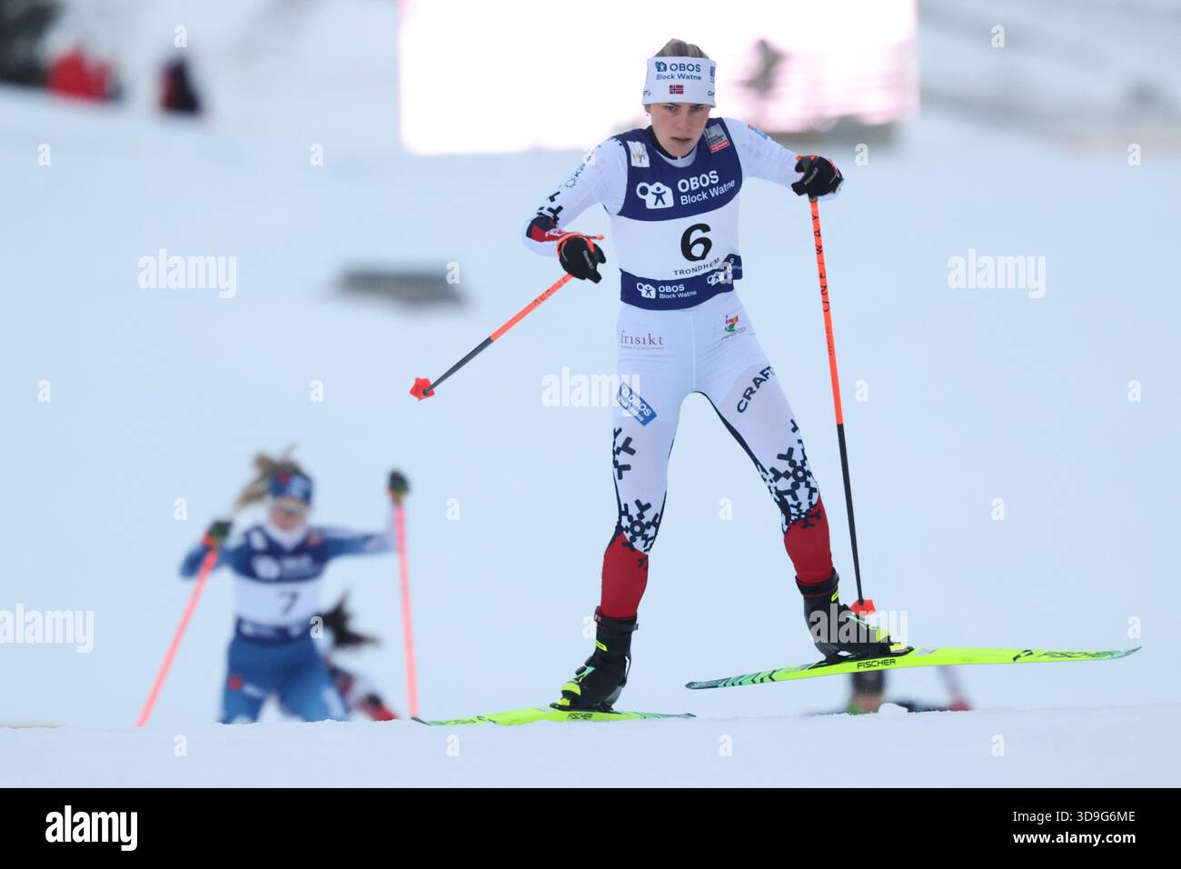 Norway's Ida Marie Hagen competes on her way to win the women's World ...