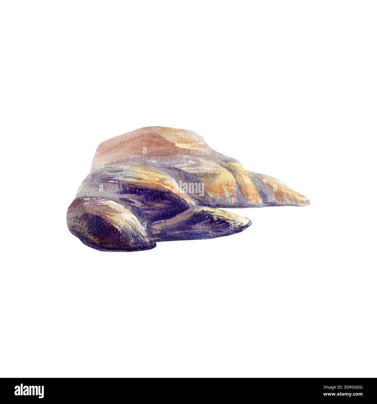 Dark beach rocks Cut Out Stock Images & Pictures - Alamy