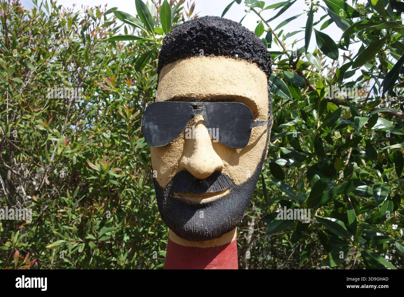 the Deodato Inacio Santos Sculptures in Barao de Sao Joao cuting art or ...