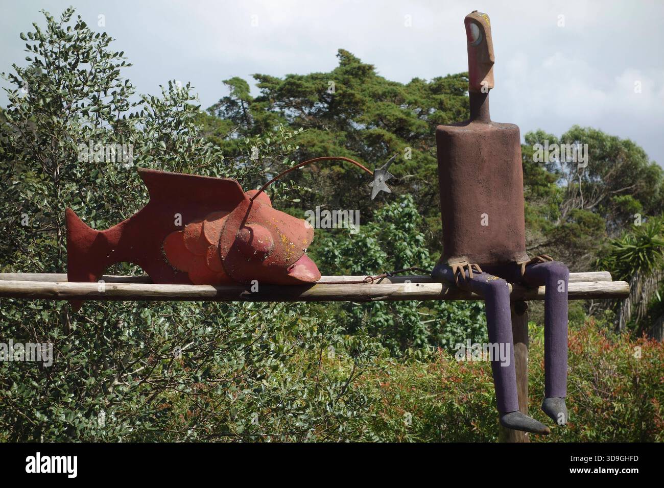 the Deodato Inacio Santos Sculptures in Barao de Sao Joao cuting art or ...