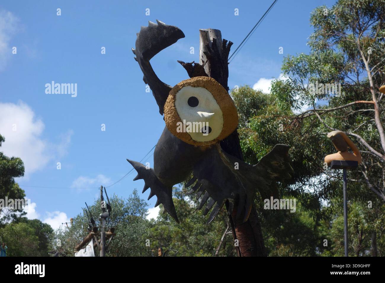 the Deodato Inacio Santos Sculptures in Barao de Sao Joao cuting art or ...