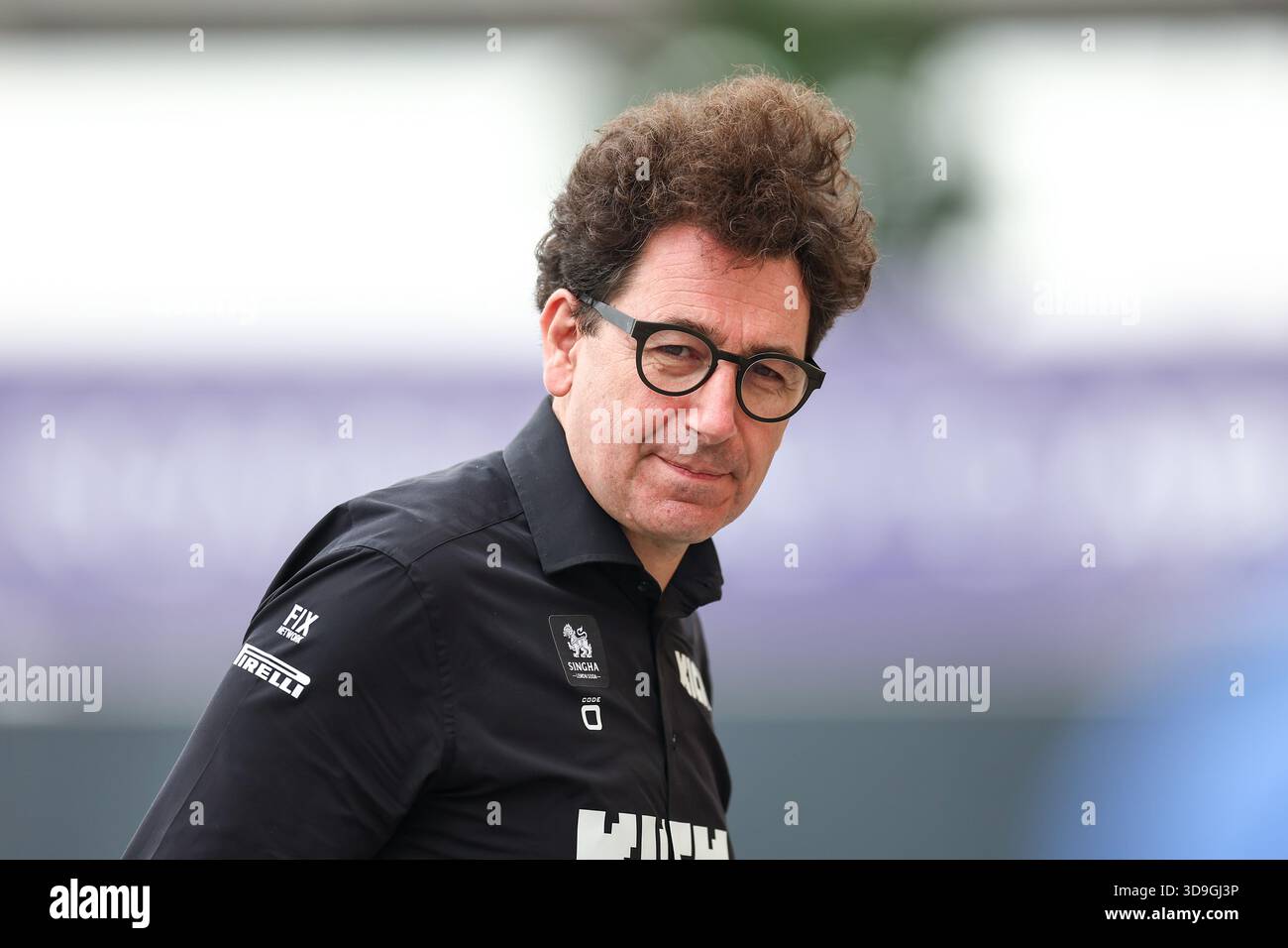 ABU DHABI, UNITED ARAB EMIRATES - DECEMBER 5: Mattia Binotto of Italy ...
