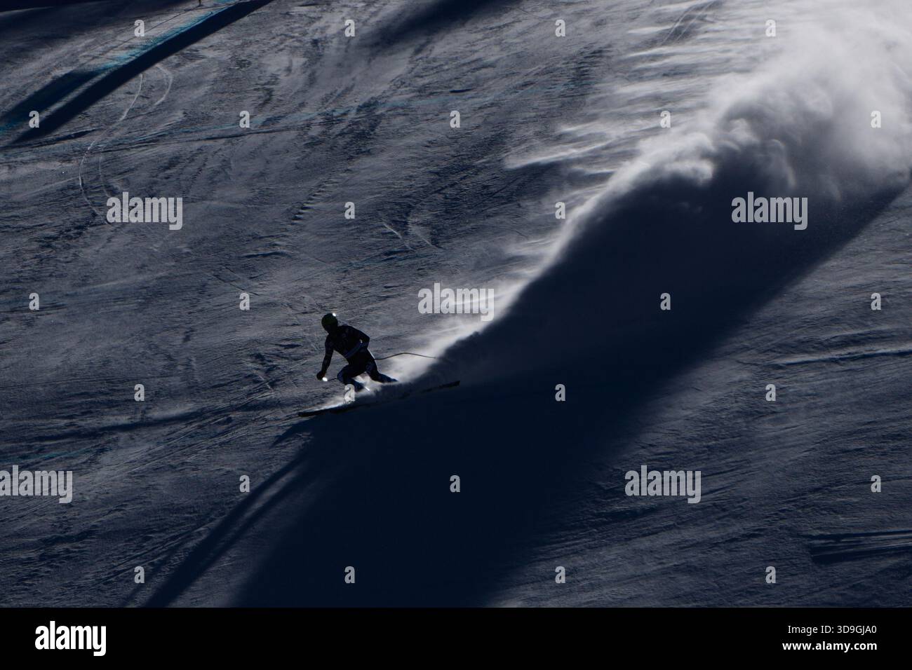 United States' Ryan Cochran-Siegle finishes his his run during a World ...