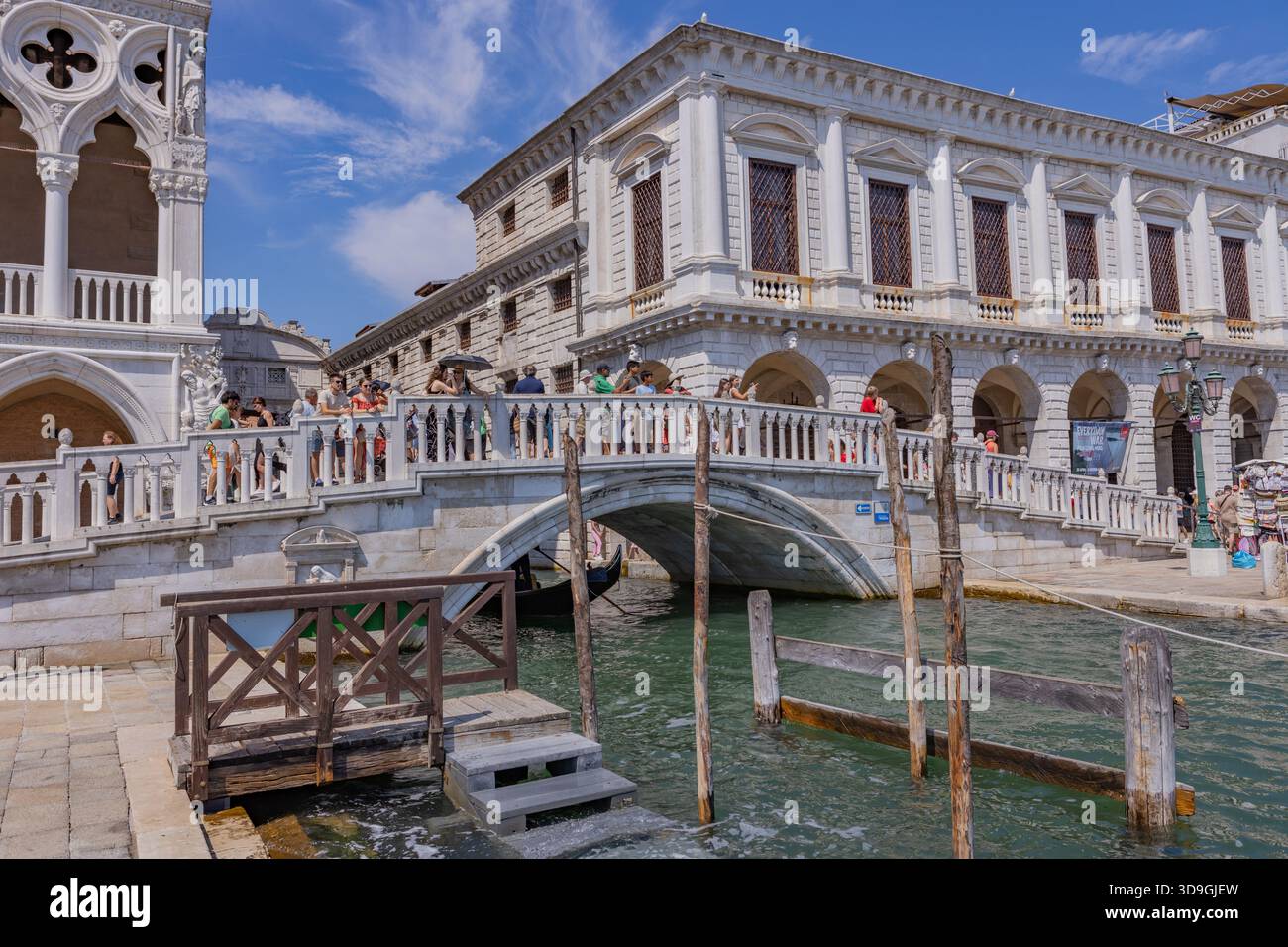 Venice, Italy - July 26, 2024: Palazzo Ducale from the lagoon in Venice ...