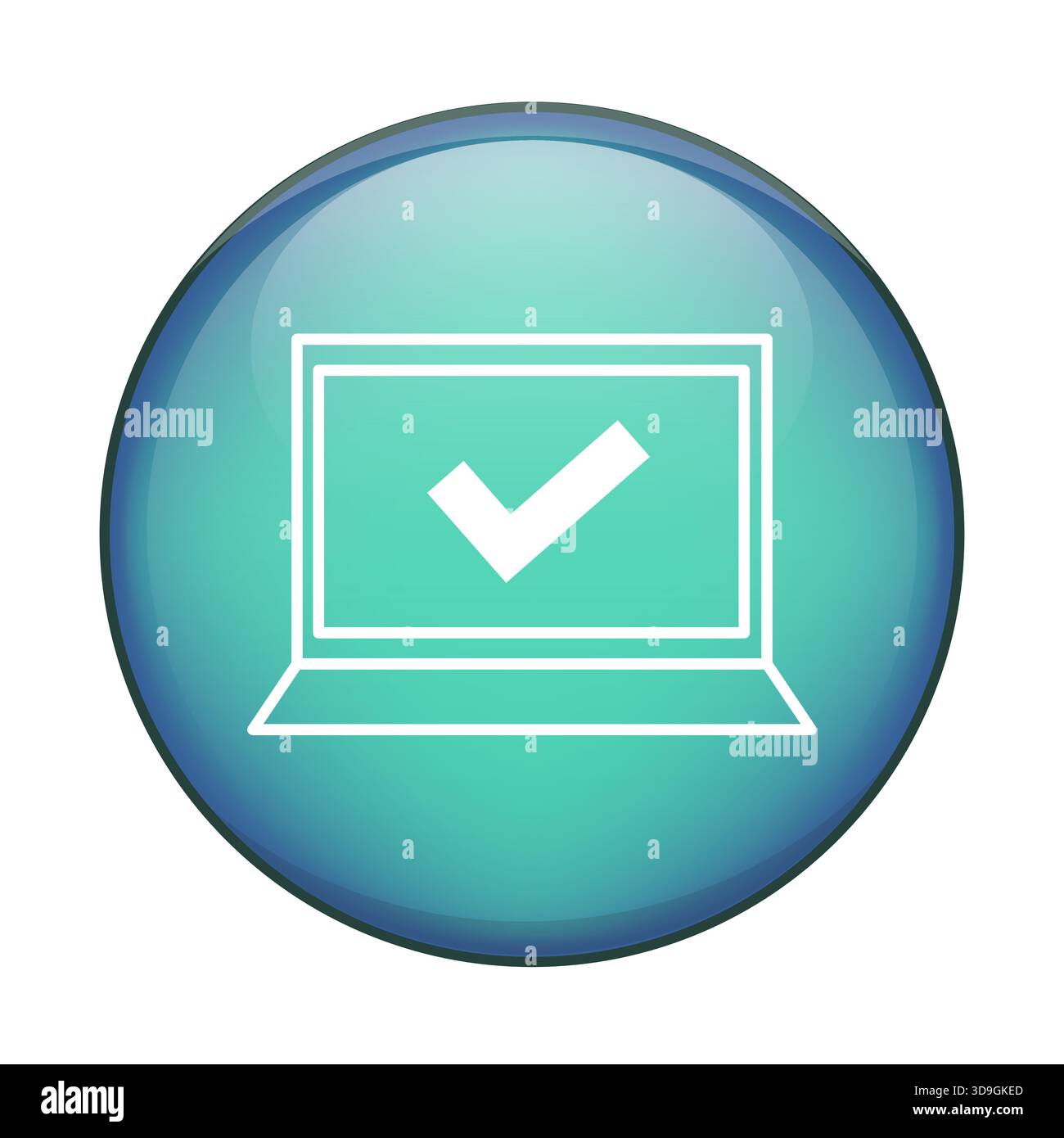 Task completion symbol Stock Vector Images - Alamy
