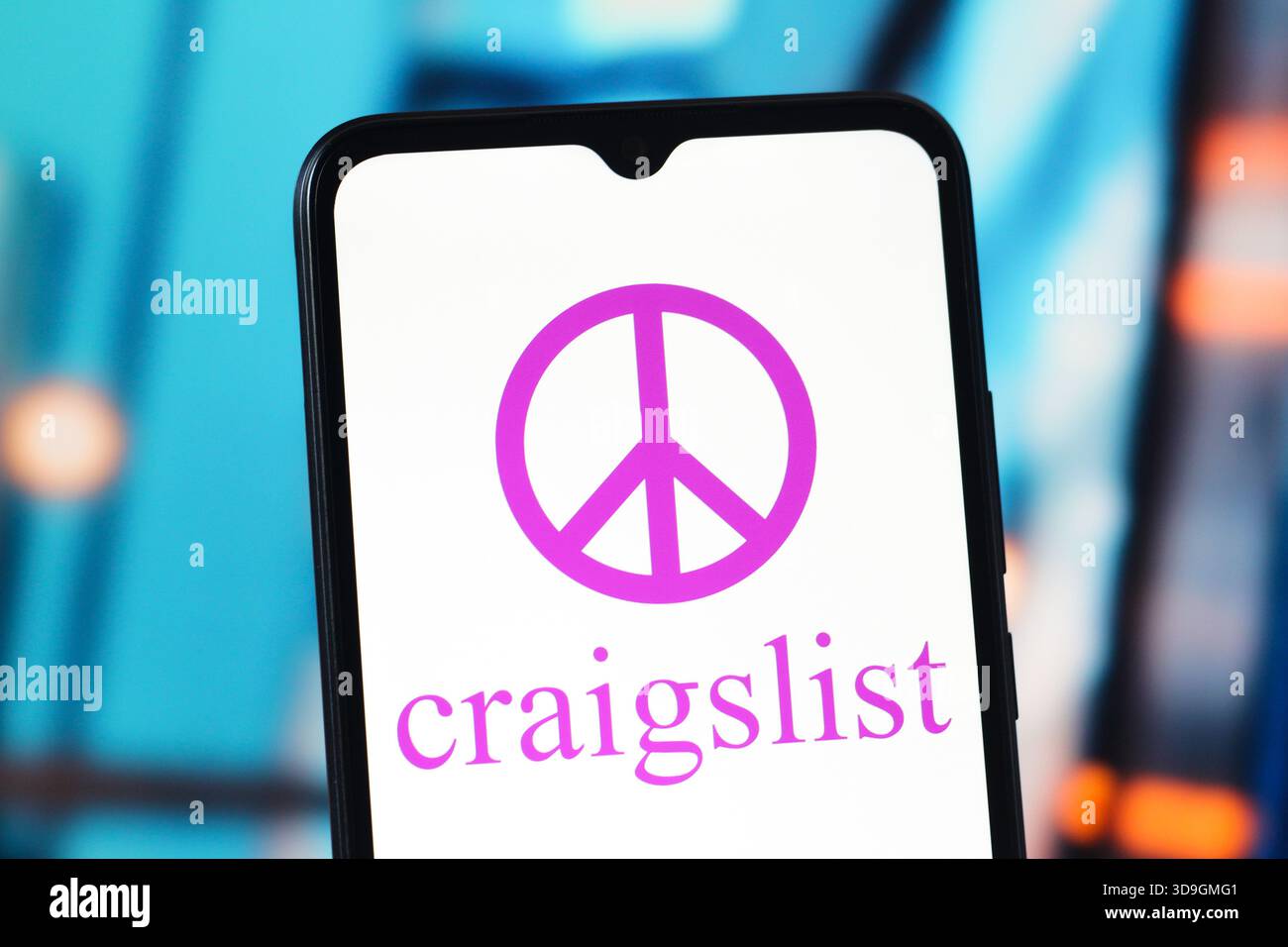 December 5, 2025, Canada: In this photo illustration, the Craigslist ...