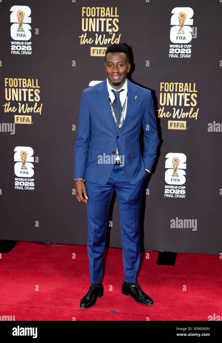 Blaise Matuidi ahead of the 2026 FIFA World Cup draw at the John F ...