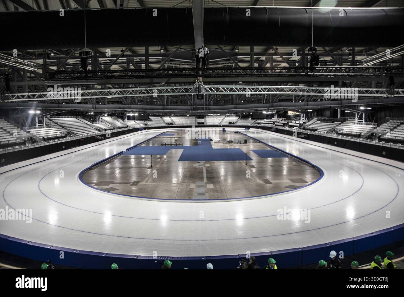 Milan, Rho Fiera, Preview visit of the 'Milano Rho Ice Skating Arena ...