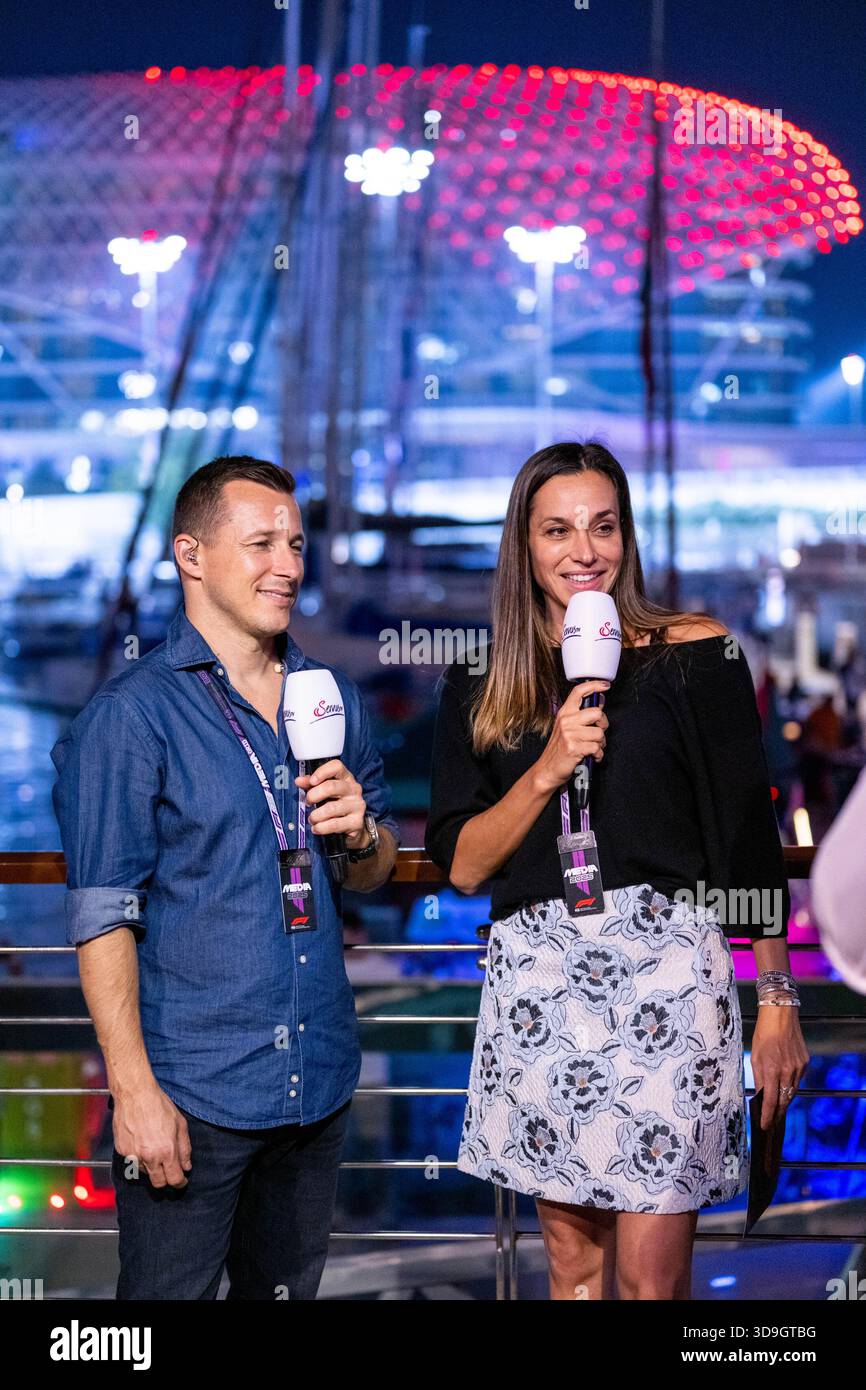 Christian Klien (Servus TV Expert, Racing Driver), Andrea Schlager ...
