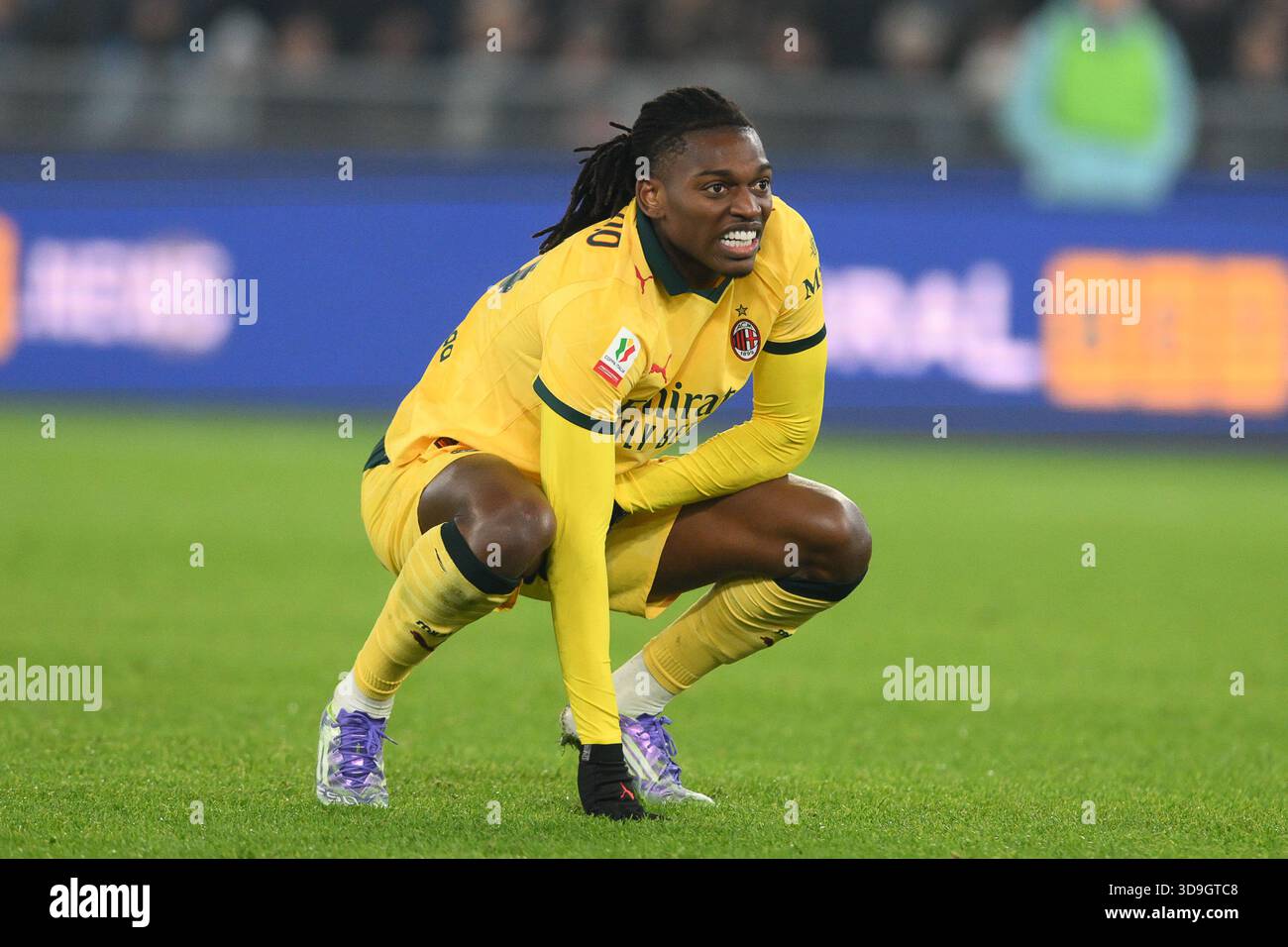 Olimpico Stadium, Rome, Italy - Rafael Leao of AC Milan during Coppa ...