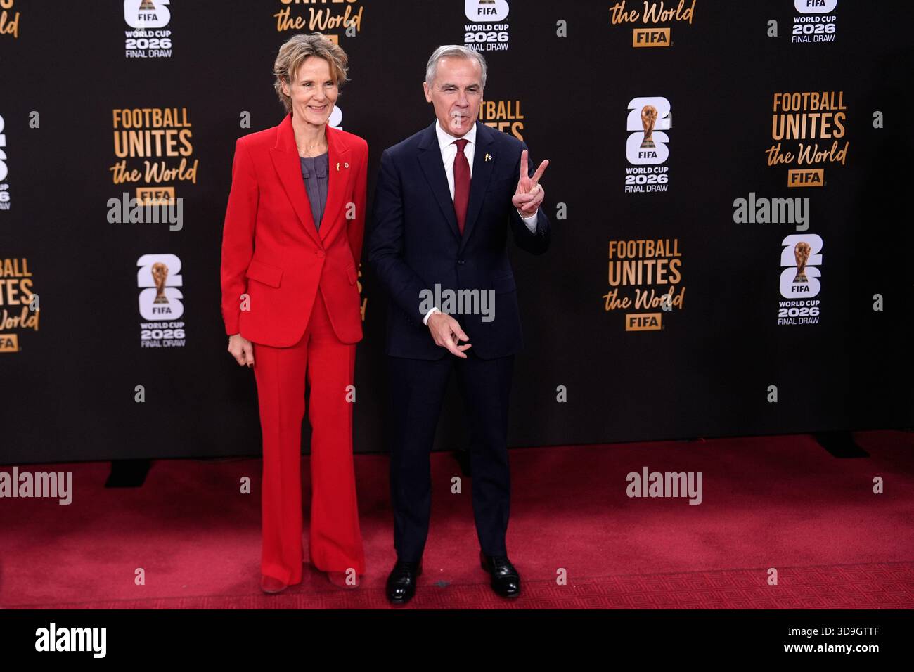 Canadian Prime Minister Mark Carney and wife Diana arrive to attend the ...