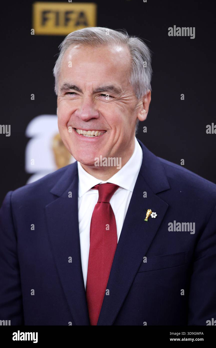 Canadian Prime Minister Mark Carney ahead of the 2026 FIFA World Cup ...