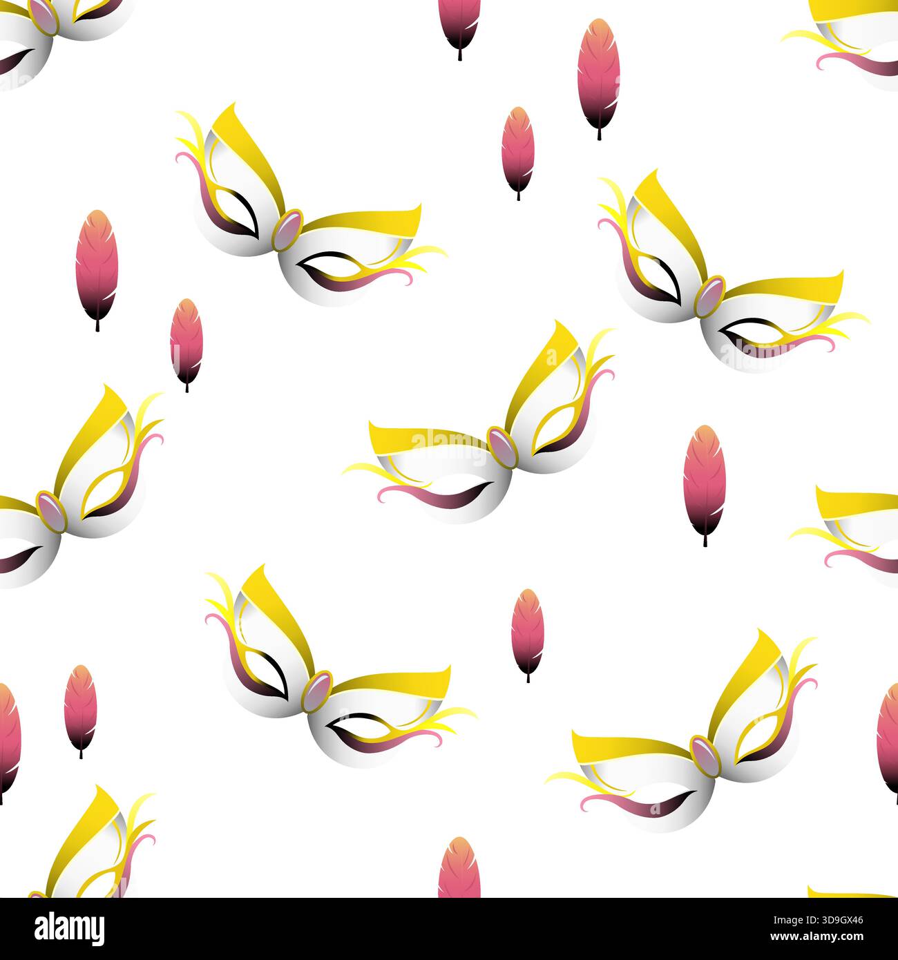 Brazil carnival mask colorful Stock Vector Images - Alamy