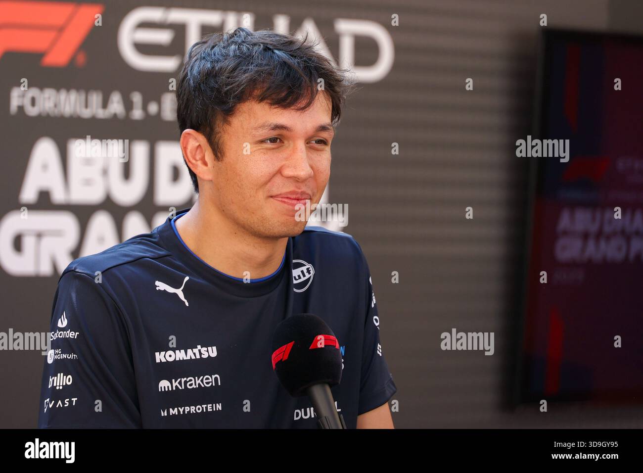 Abu Dhabi, Unites Arab Emirates. 04/12/2025. Alexander Albon, during ...