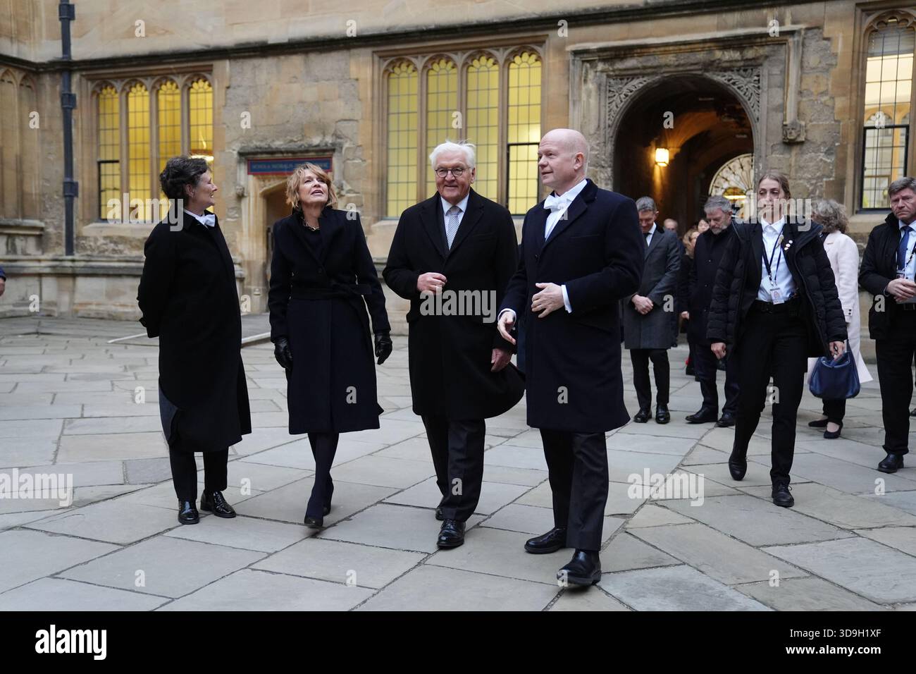 Germany's President Frank-Walter Steinmeier and his wife Elke ...