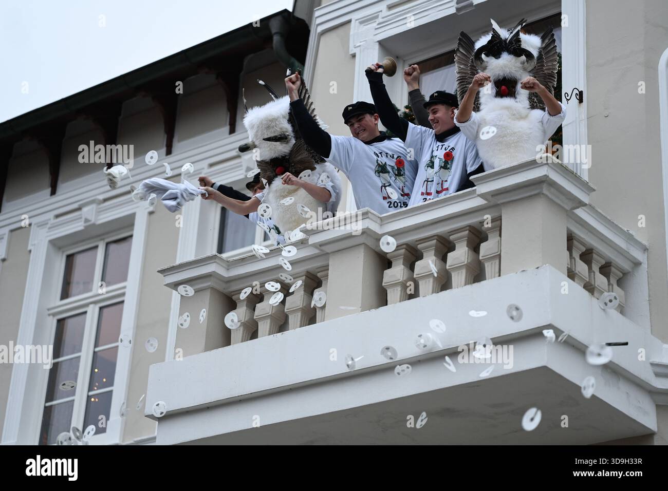 dpatop - 05 December 2025, Lower Saxony, Borkum: The first Klaasohms ...