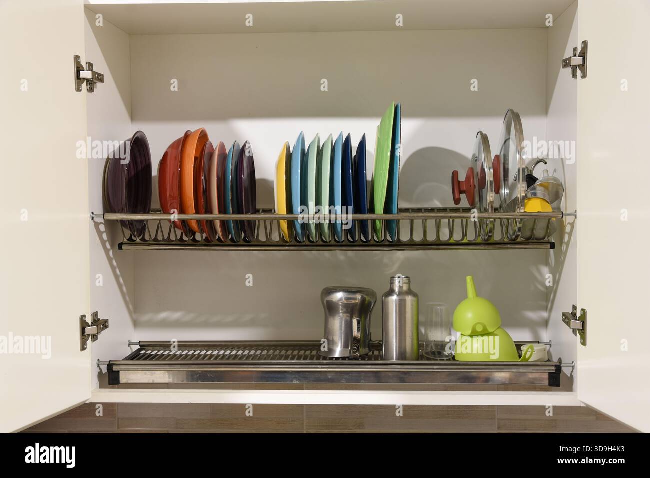 Open plate rack hi-res stock photography and images - Alamy