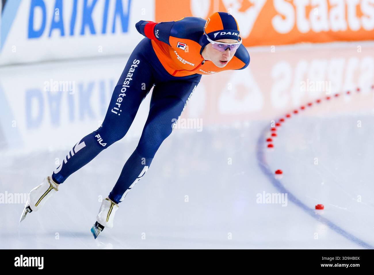 Merel Conijn of the Netherlands competing on the Women's 5000m on Day 1 ...
