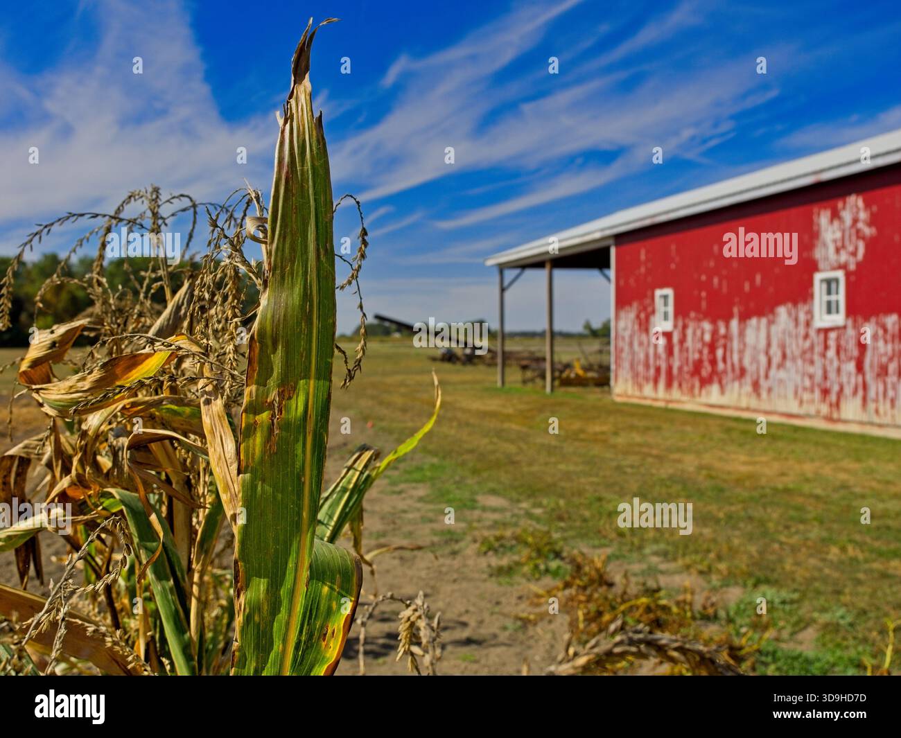 Old non working agricultural machinery hi-res stock photography and ...