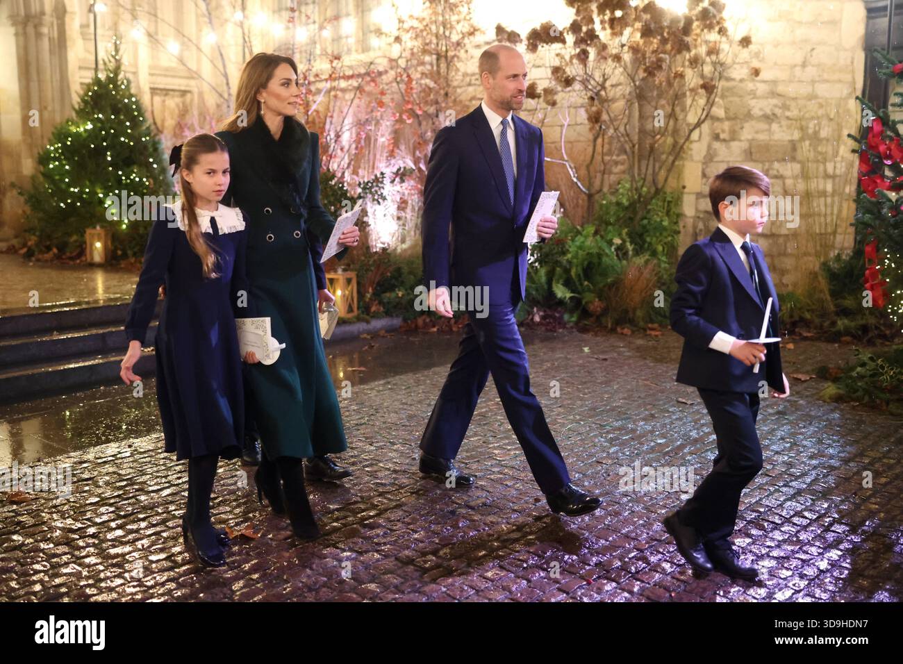 Princess Charlotte, the Princess of Wales, the Prince of Wales and ...