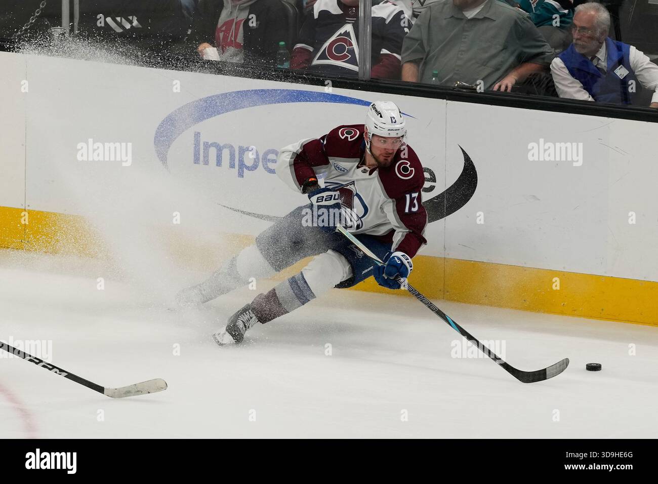 Colorado Avalanche right wing Valeri Nichushkin (13) during an NHL ...