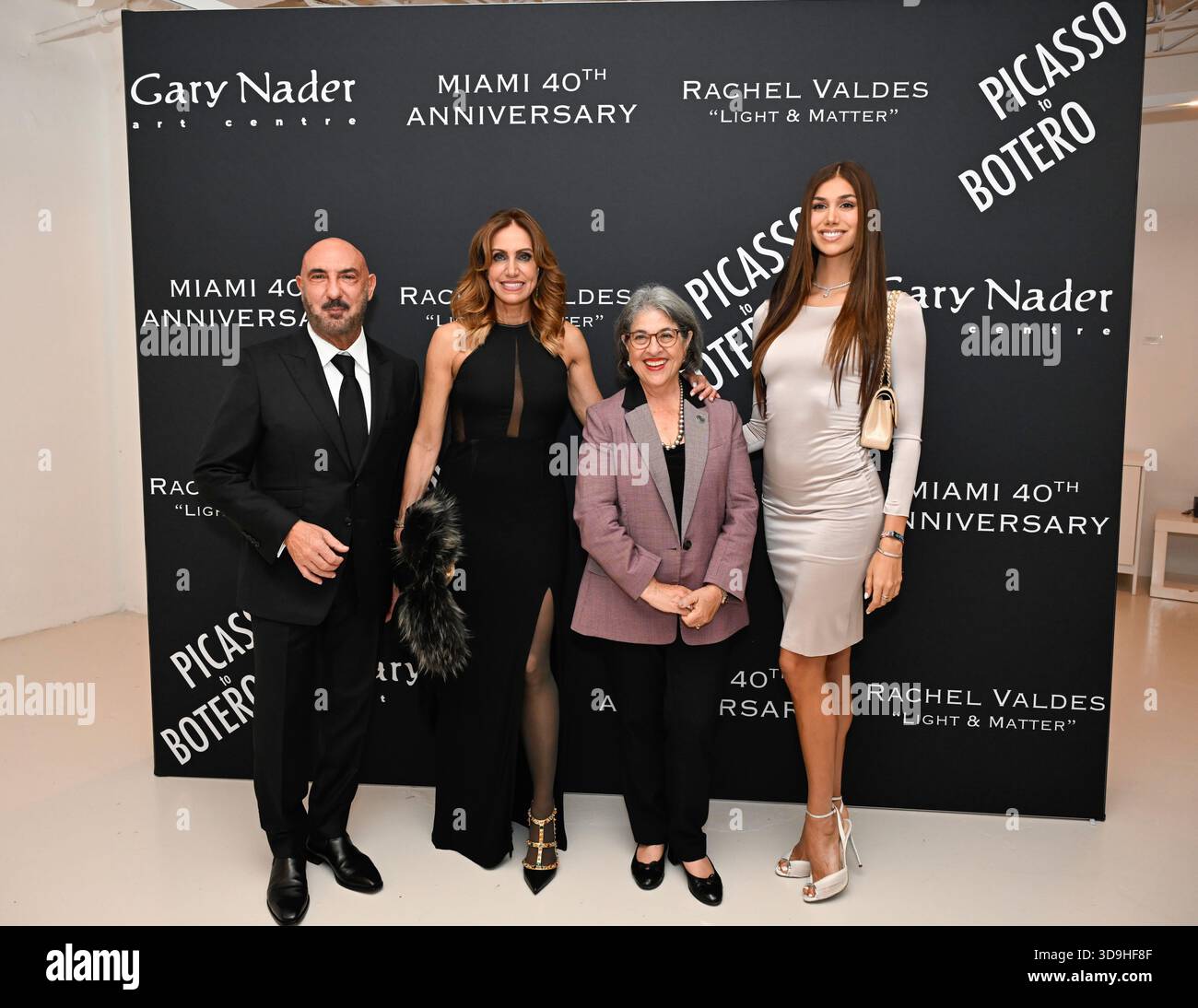 Gary Nader, from left, Lili Estefan, Mayor of Miami-Dade County ...