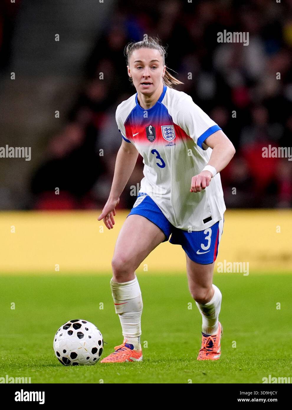 England’s Niamh Charles during the women's international friendly match ...