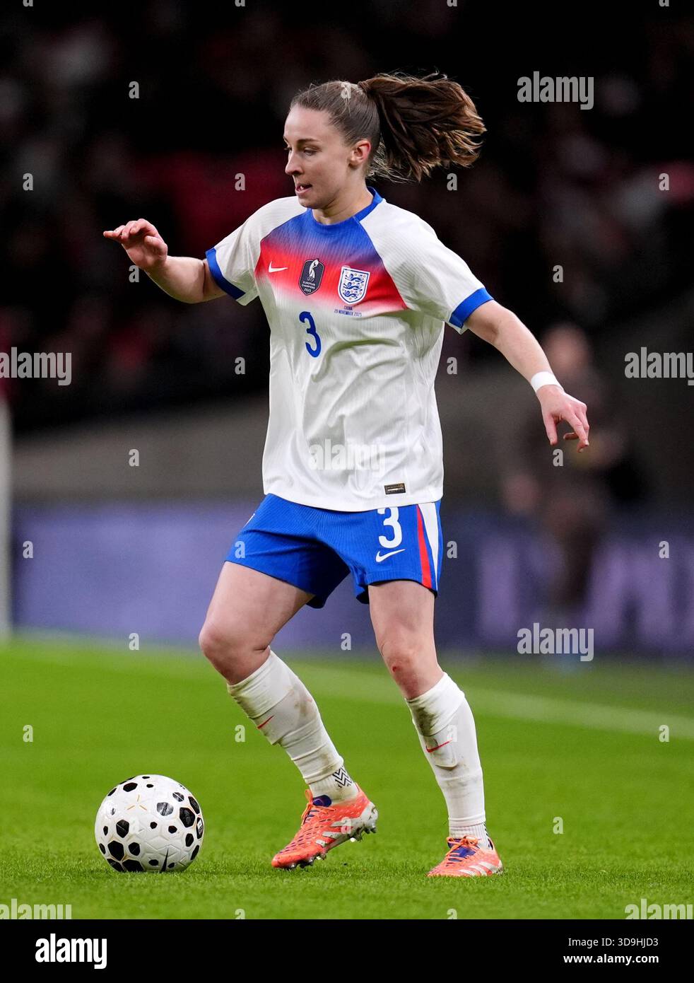 England’s Niamh Charles during the women's international friendly match ...