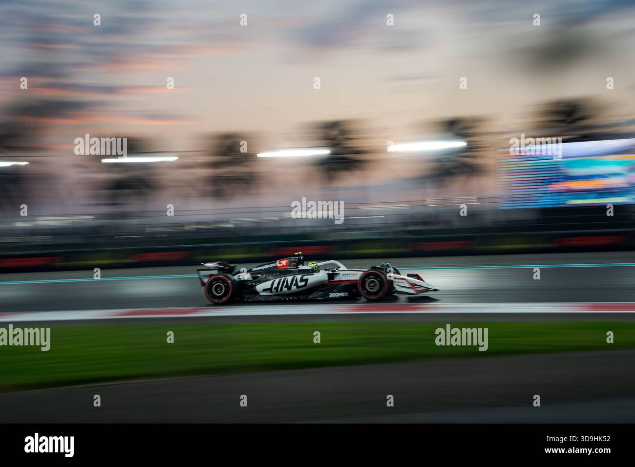 MoneyGram Haas F1 Team's British driver Oliver Bearman seen during the ...