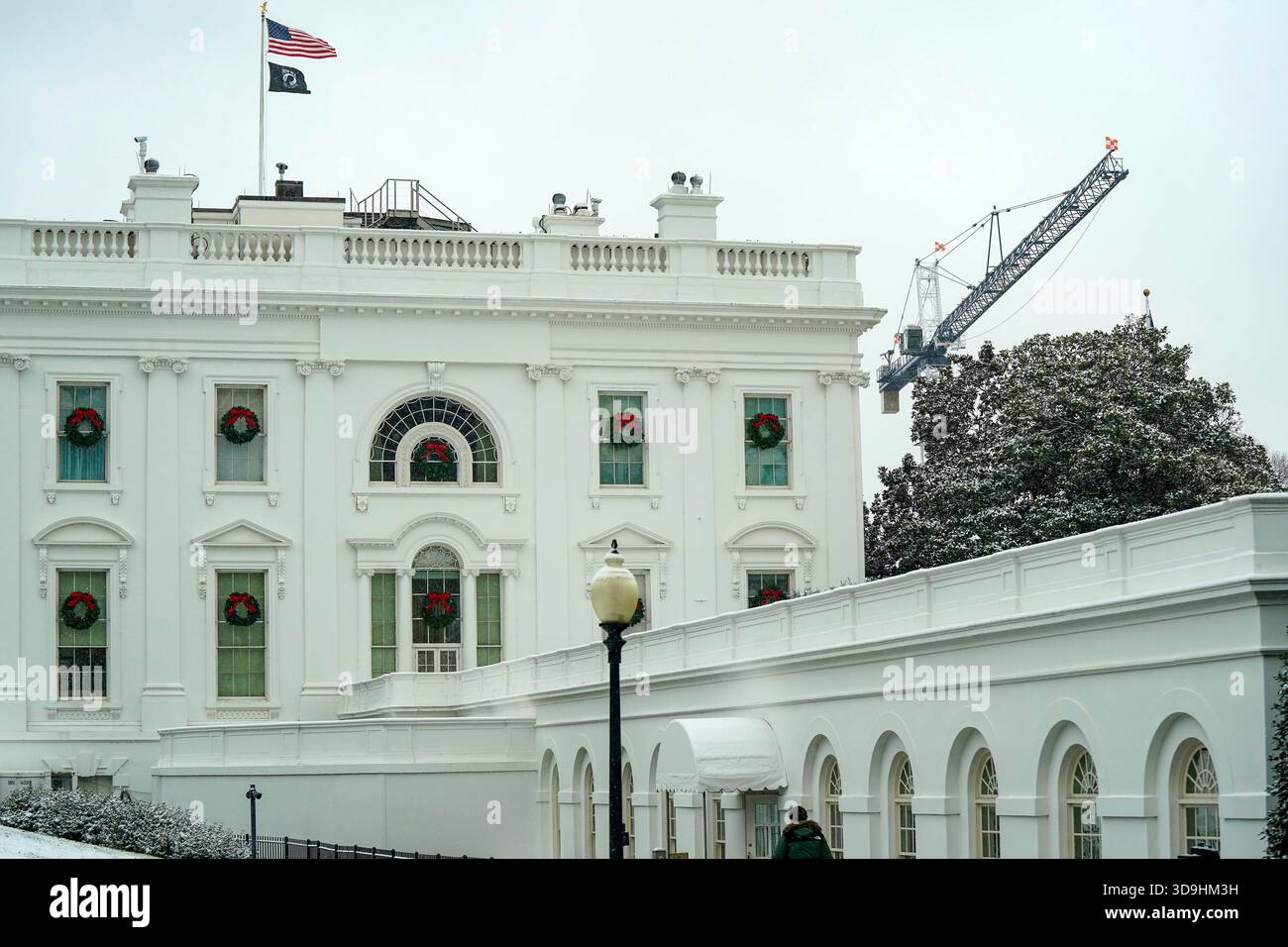 White house ballroom construction hi-res stock photography and images ...