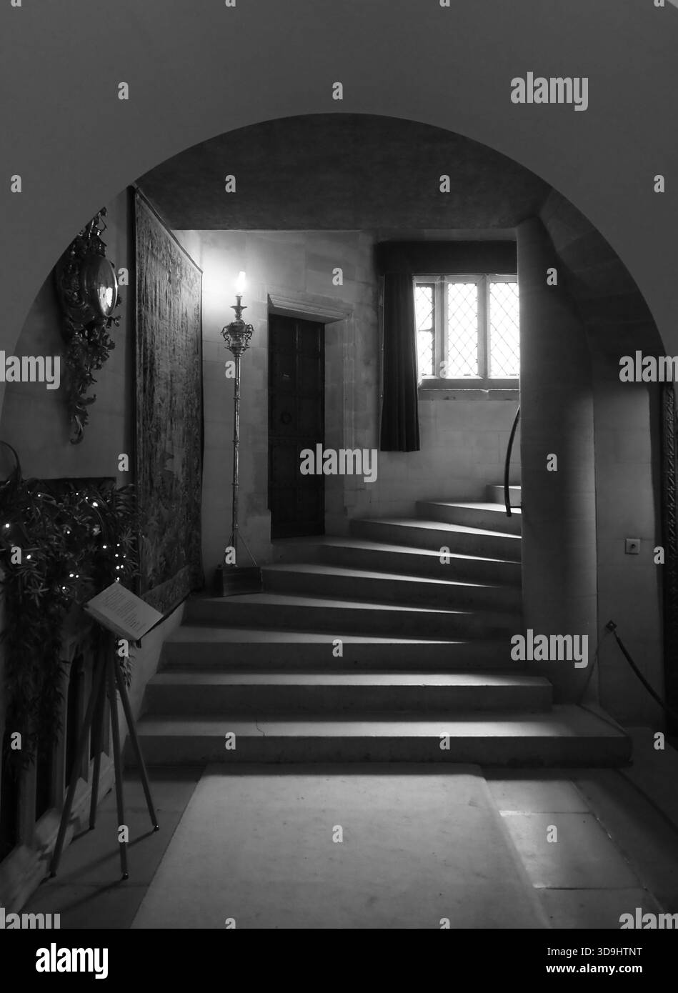 Anglesey abbey Black and White Stock Photos & Images - Alamy