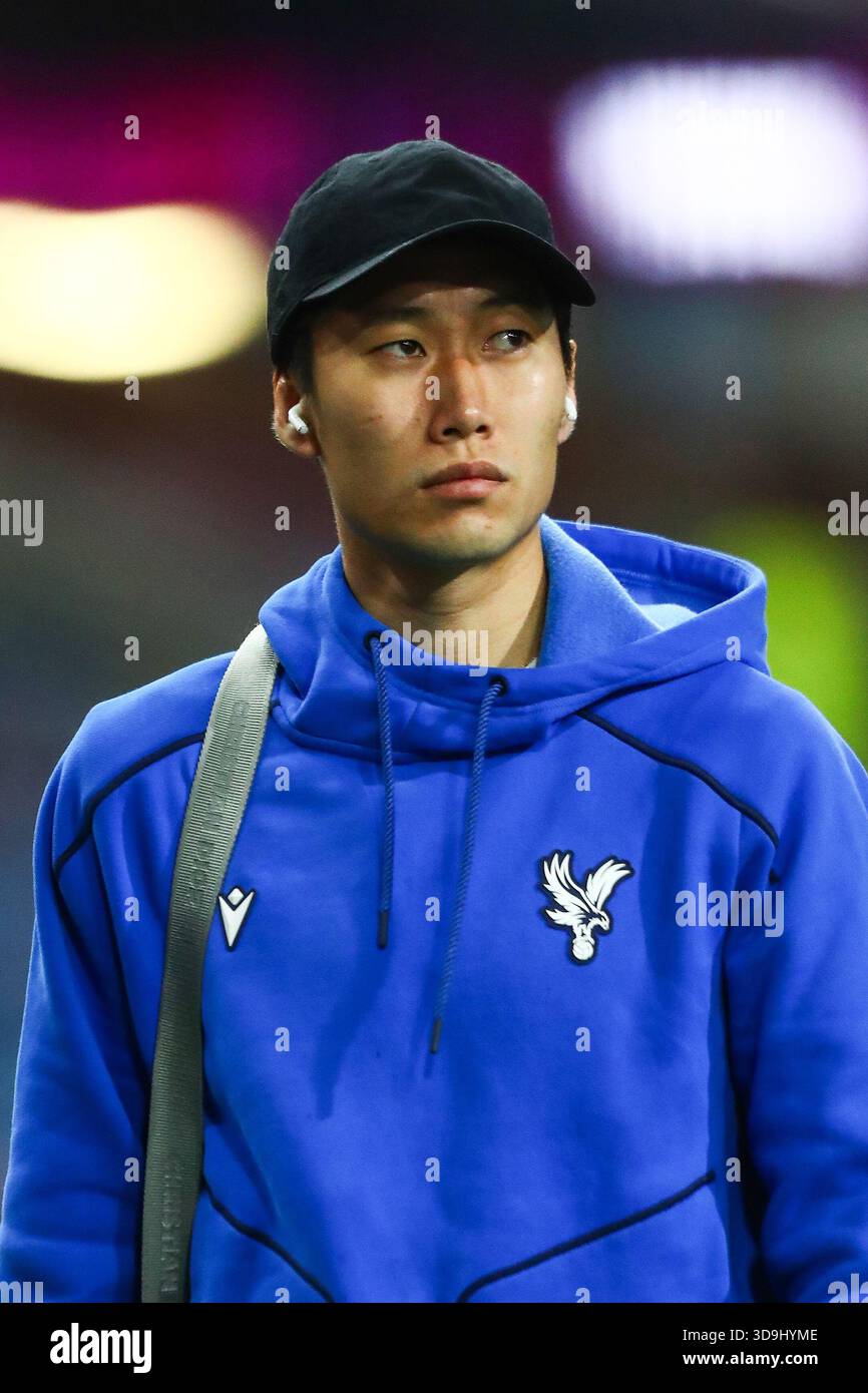 Daichi Kamada of Crystal Palace ahead of the Burnley v Crystal Palace Premier League match at ...