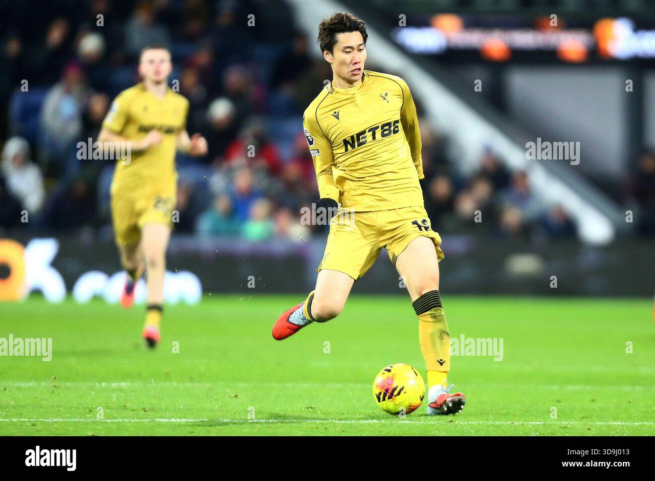 Daichi Kamada of Crystal Palace during the Burnley v Crystal Palace Premier League match at Turf ...