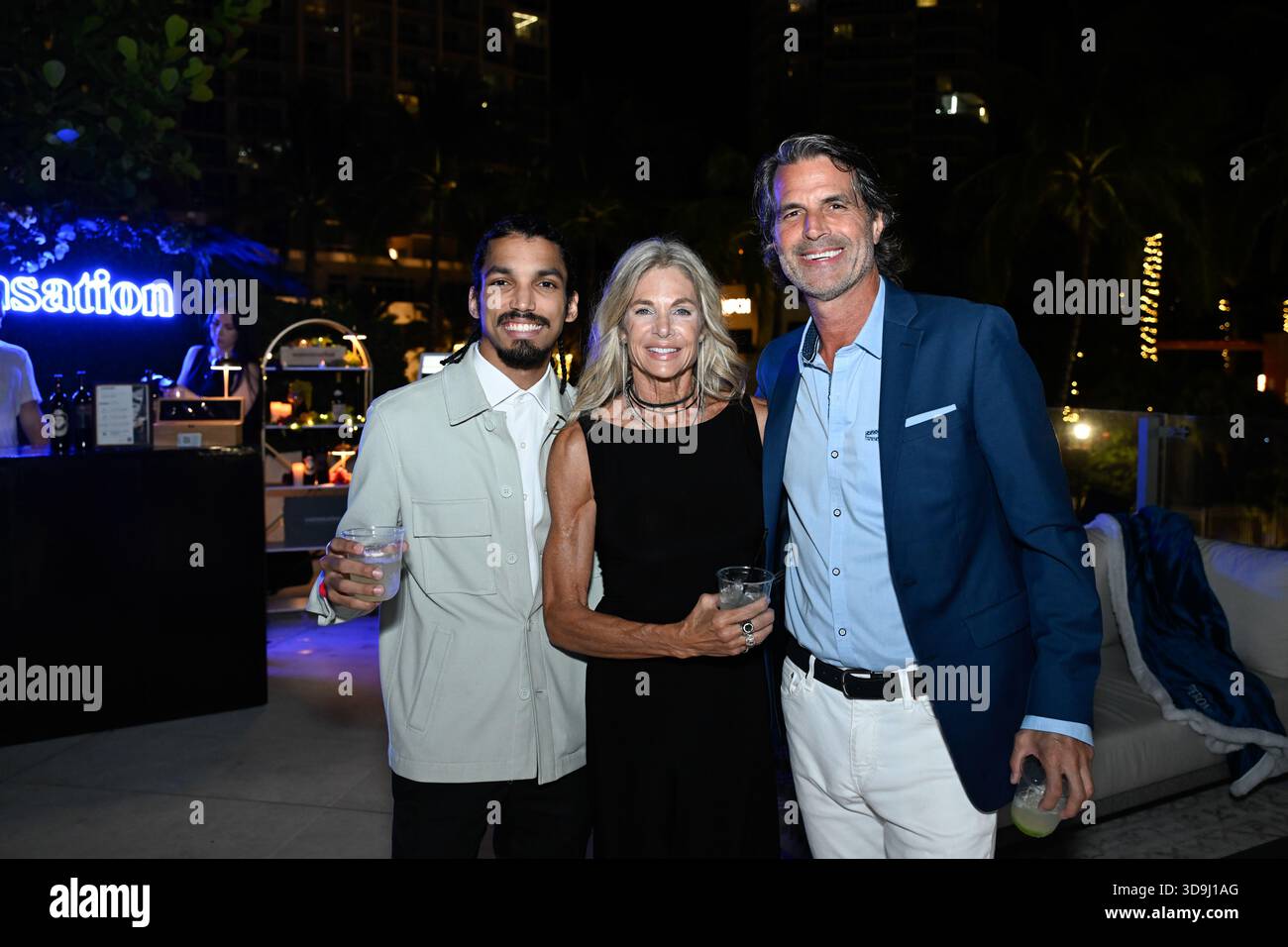 Jamie Antolini, Night Train entertainment (far right) with guests ...