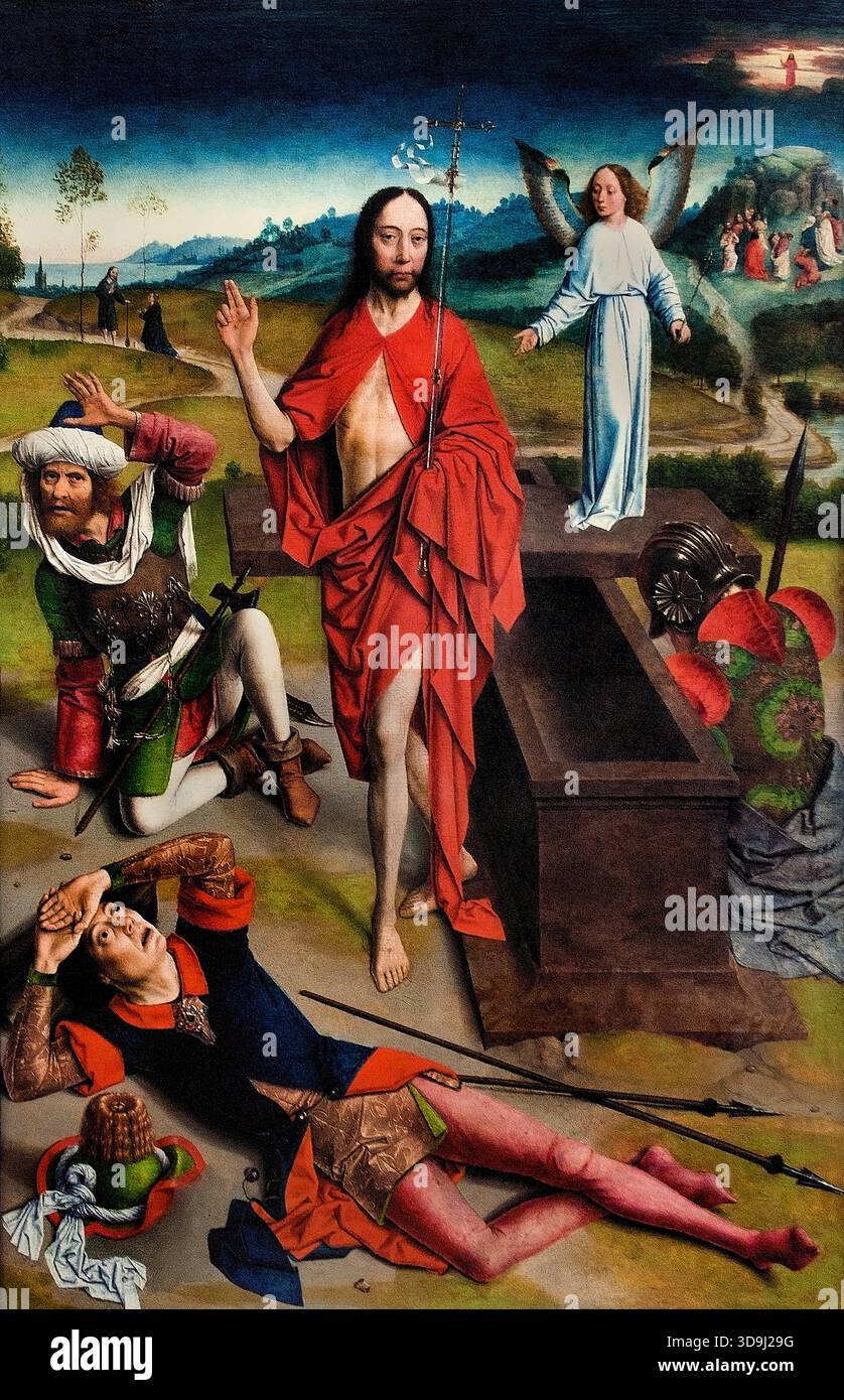 Resurrection of Christ - Dirk Diedrick - Dieric Bouts 1410-1475 Dutch ...