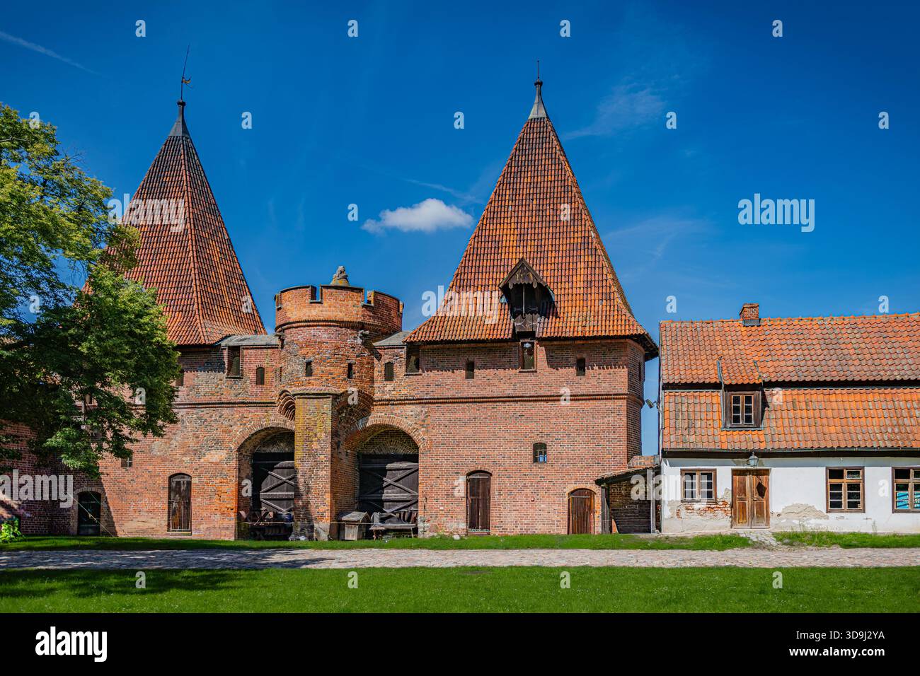 Historic Malbork Castle in Poland showcasing medieval Gothic ...