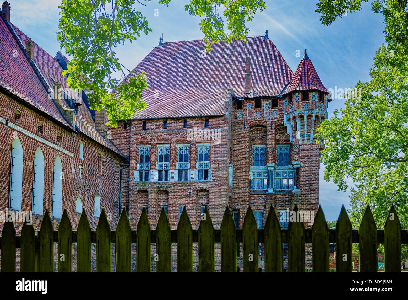 Historic Malbork Castle in Poland showcasing medieval Gothic ...