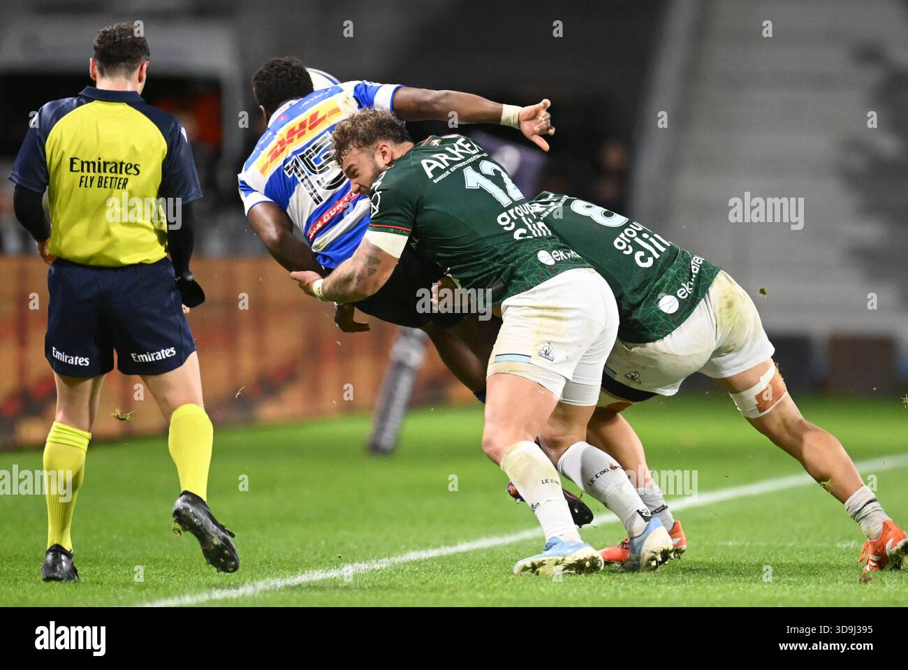 Federico Mori of Bayonne during the EPCR Champions Cup match between ...