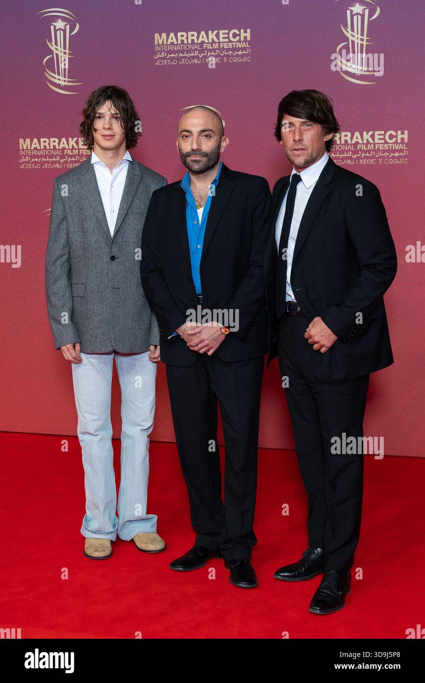 Paul Kircher, Pierre Ange Carlotti, Hugo Selignac attends the 22nd ...