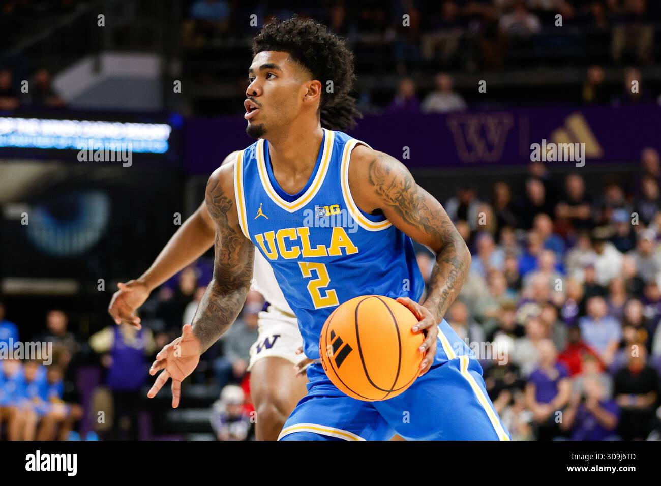 SEATTLE, WA - DECEMBER 03: Guard Donovan Dent #2 of the UCLA Bruins ...