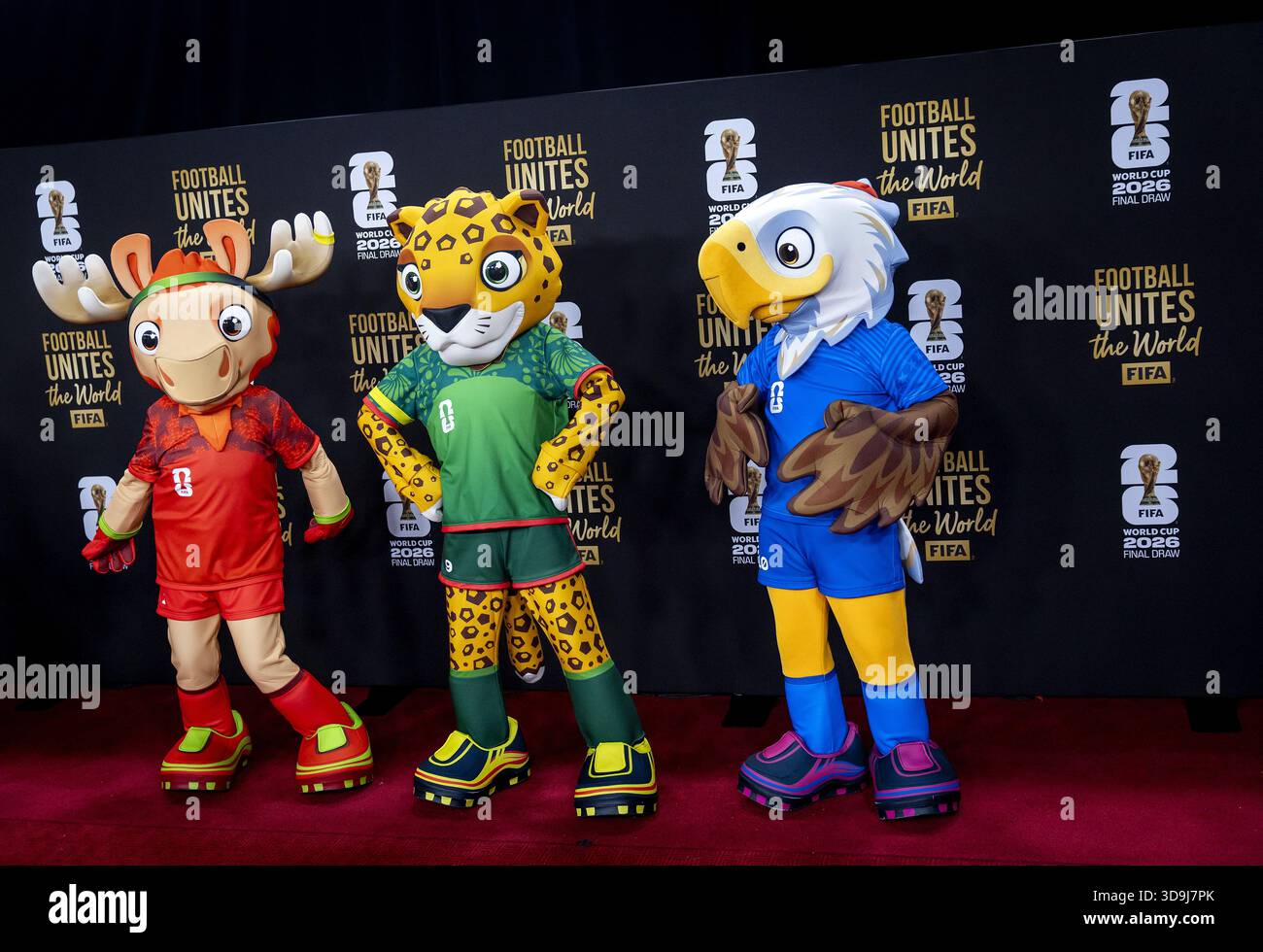WASHINGTON - Mascots Maple the Moose of Canada, Zayu the Jaguar of ...