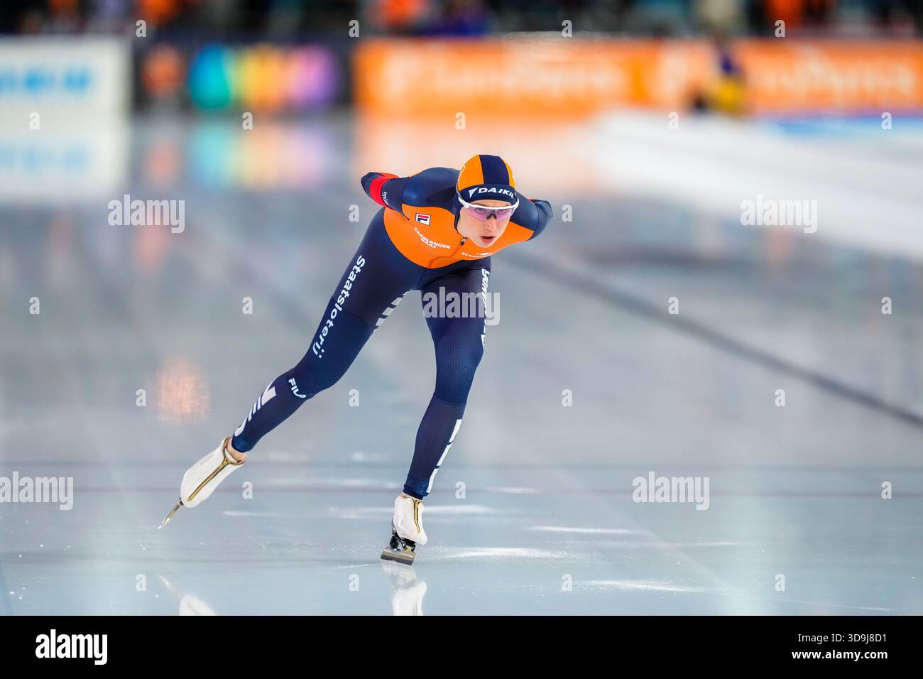 HEERENVEEN, NETHERLANDS - DECEMBER 5: Merel Conijn of Netherlands ...