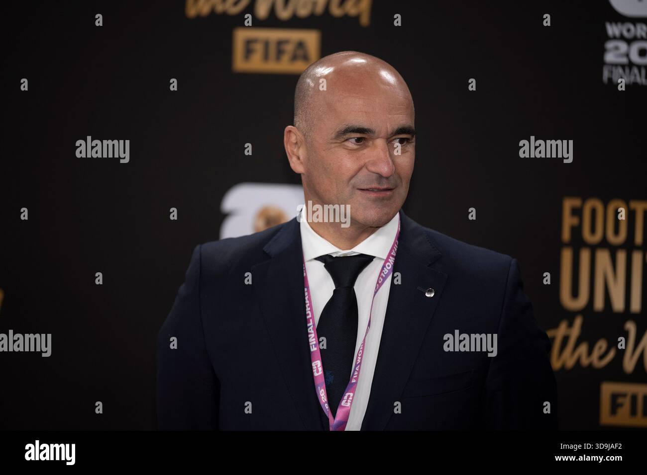 Head coach of Portugal Roberto Martínez attends a red carpet event ...